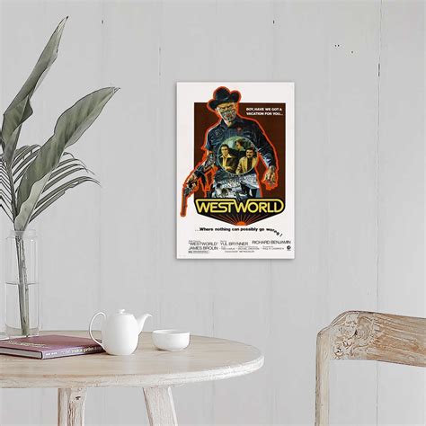 Westworld Vintage Movie Poster Wall Art Canvas Prints Framed Prints
