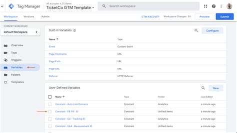 Setting Up Google Analytics And Facebook Pixel Using Google Tag Manager TicketCo Support