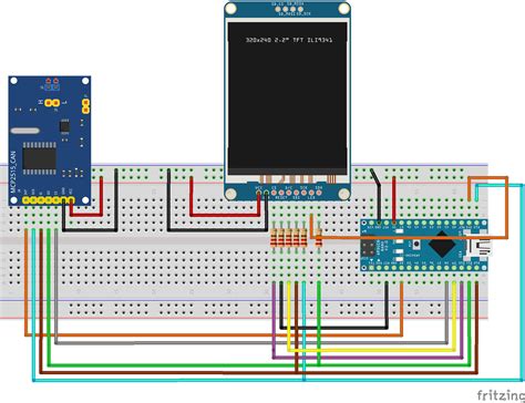 nano tft ili9341 and mcp2515 canbus not working display