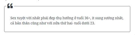Nhầm tưởng lớn khủng khiếp về độ tuổi sex viên mãn