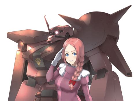 Zaku Iii Custom And Arlette Almage Gundam And 1 More Drawn By Ark