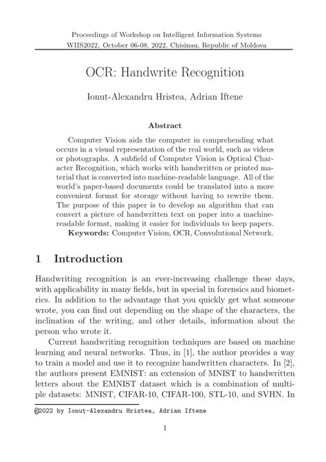Pdf Ocr Handwrite Recognition