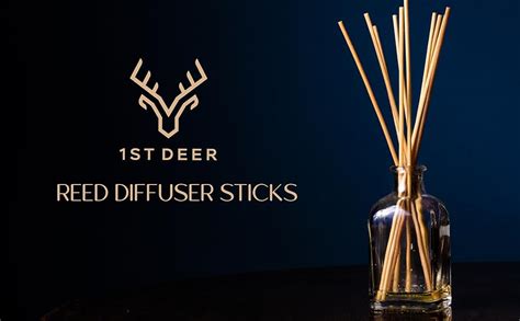 1st Deer Reed Diffuser Sticks 100 Pcs Of Black Rattan