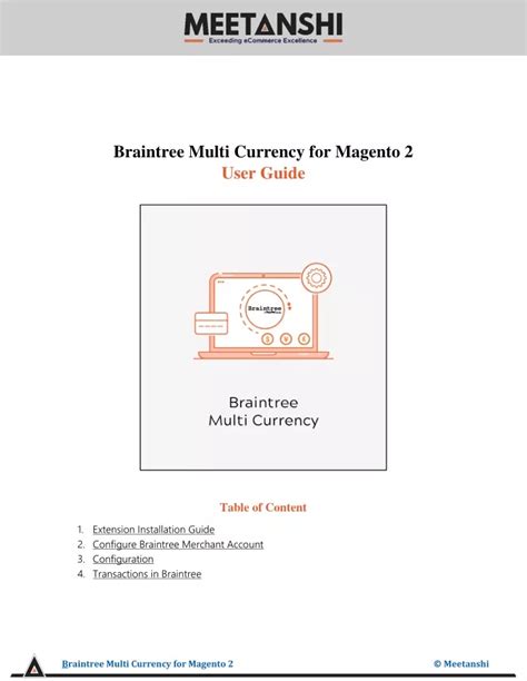 ppt magento 2 braintree multi currency powerpoint presentation free