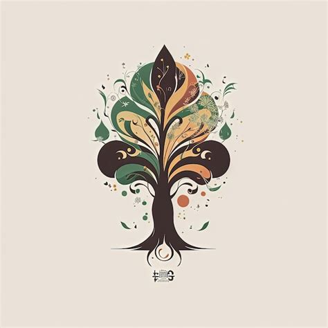 Premium Vector Vector Illustration Logo Tree Environmental Design