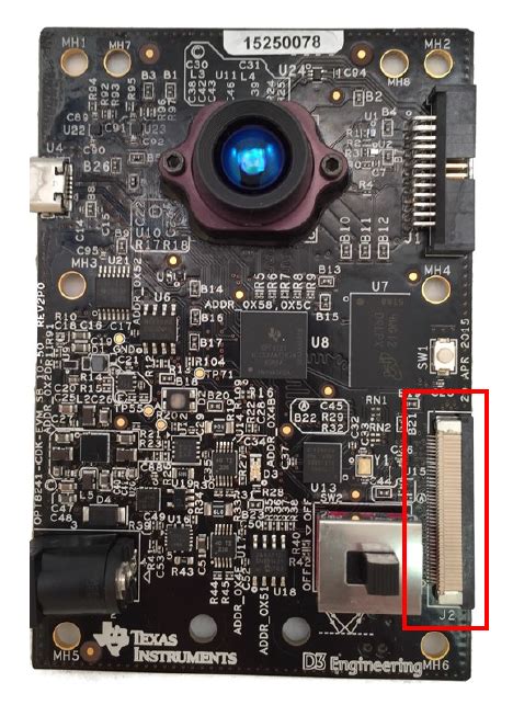 OPT CDK EVM Debug Connector Available For VD IN Input Sensors Forum Sensors TI E E