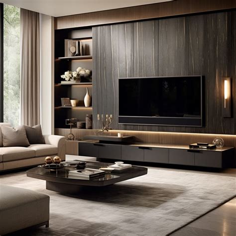 Living Room Design With Tv Cabinets Matttroy