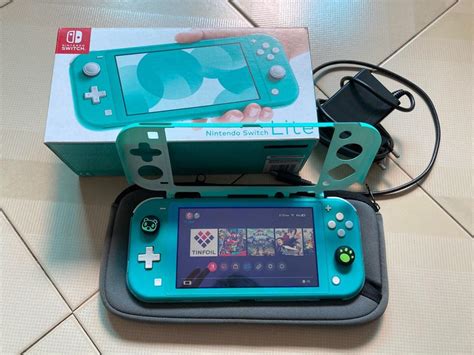 Modded Nintendo Switch Lite Video Gaming Video Game Consoles Nintendo On Carousell