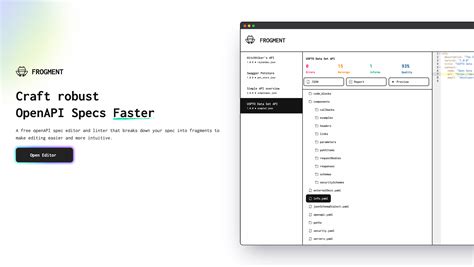 Critique My Landing Page Openapi Editor Rdesigncritiques