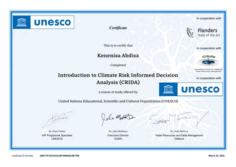 Pdf Introduction To Climate Risk Informed Decision Analysis Crida