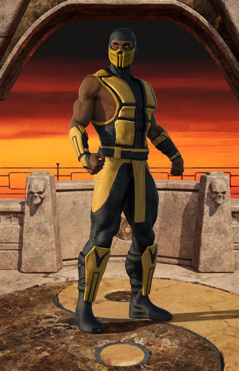 Umk3 Scorpion Preview By Tractortech On Deviantart