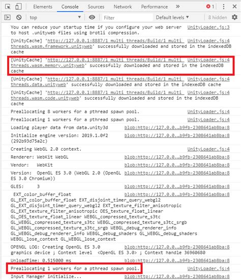 Unity：webglでマルチスレッドを有効にする（unity 20191） Unityassetstoreおすすめ情報