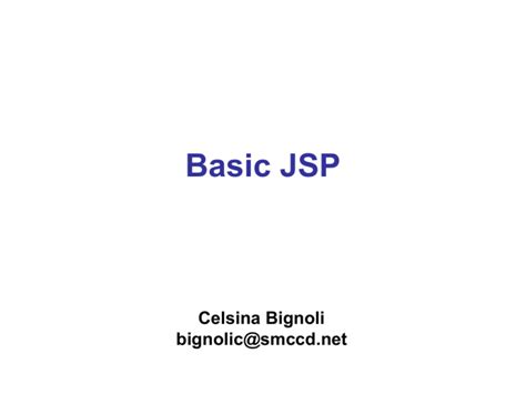 Basicjsp