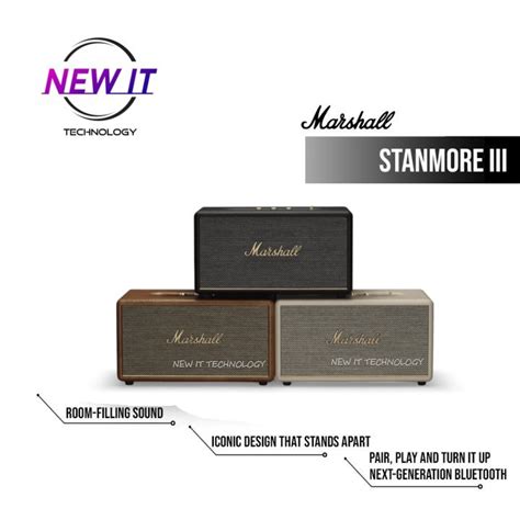 Marshall Stanmore 3 Iil Bluetooth Speaker Stanmore 2 Home Audio