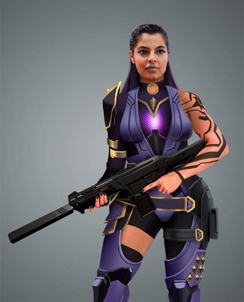Reyna Valorant Render