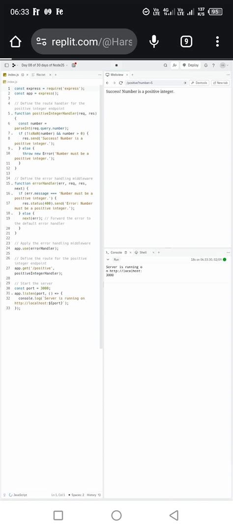 Harsh Rajput On Linkedin 30daysofnodejs Scalerdiscord Scalertopics
