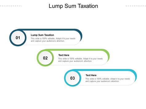 Lump Sum Taxation Ppt Powerpoint Presentation Layouts Deck Cpb Pdf