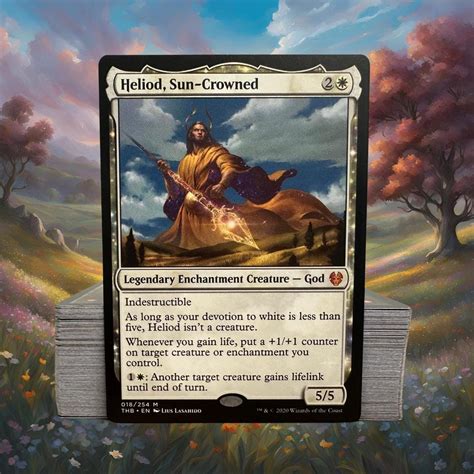 Mtg Commander Deck Edh Deck Heliod Sun Crowned 100 Magic Cards Custom