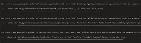 Generic Type ɵɵcomponentdeclaration Requires Between 7 And 8 Type Arguments · Issue 70