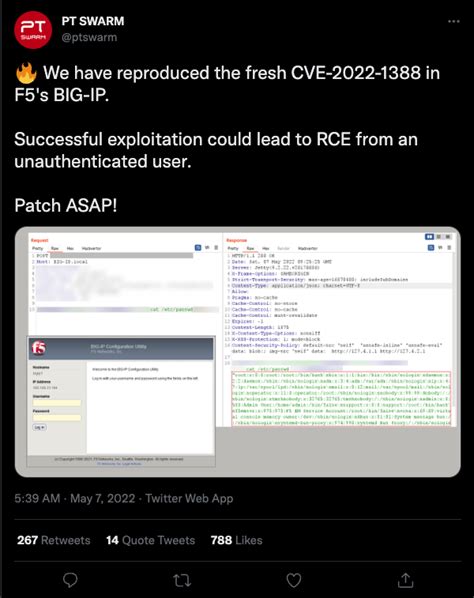 Customer Advisory Exploit Code Released For Critical Rce