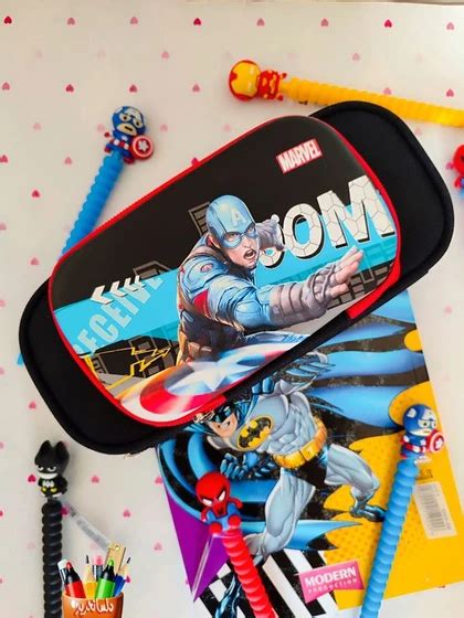 خرید و قیمت جامدادی پسرانه با طرح برجسته و سه بعدی کاپیتان ترب