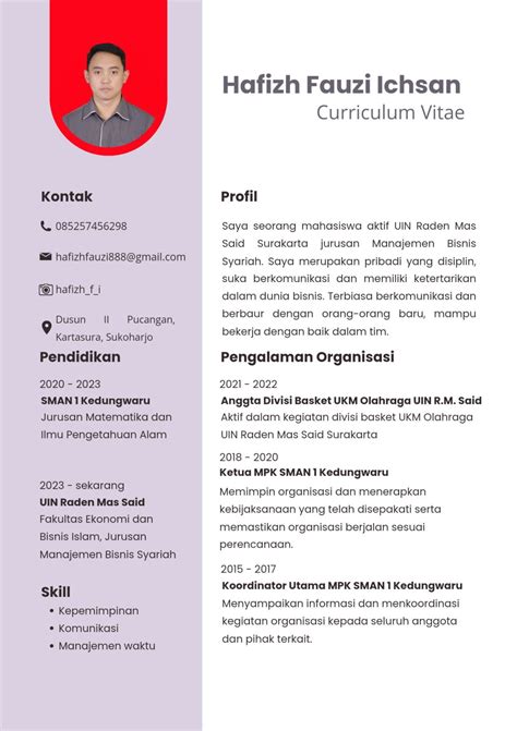 Hafizh Fauzi On Linkedin Profil Saya