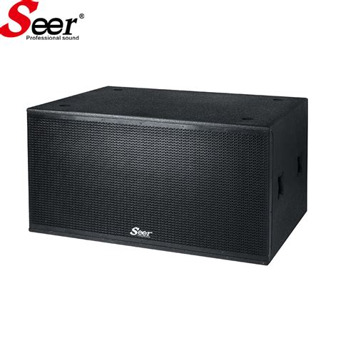 dual 18 inch subwoofer loudspeaker amplifier speaker subwoofer not active line array line