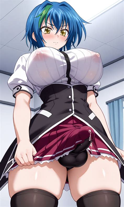 Rule 34 Bulge Bulge Through Clothing Futanari High School Dxd Penis