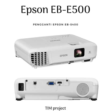 Proyektor Epson Eb E500