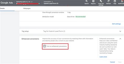 Google Ads Enhanced Conversion Tracking Set Up Guide