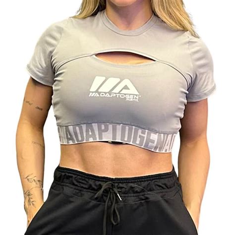 Cropped Adaptogen Elastic Cinza Adaptogen Science