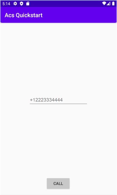 Quickstart Add Telephone Calling To Your Android App Code Samples