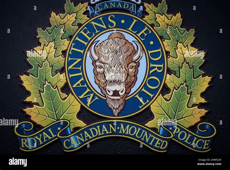 Canadian Mounted Police Logo