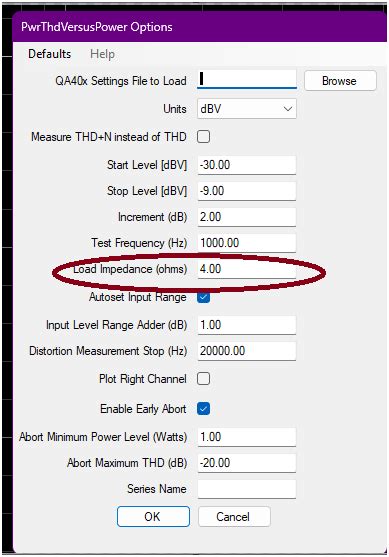 Automated Test Graph Watts Vs Freq Qa40x Quantasylum Forum