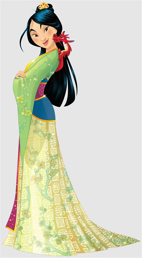 Fa Mulan Pocahontas Standee Mulan Princess Jasmine Rapunzel Belle