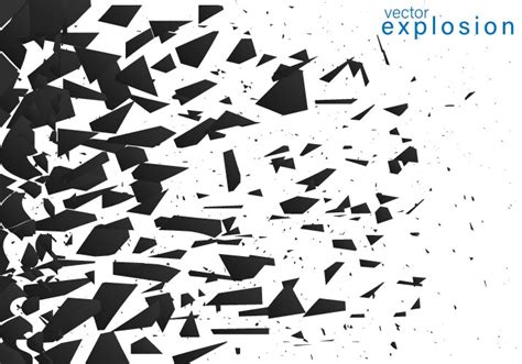 Wall Explosion Fragment Abstract Royalty Free Vector Image Wall Explosion Fragment Abstract Royalty Free Vector Image
