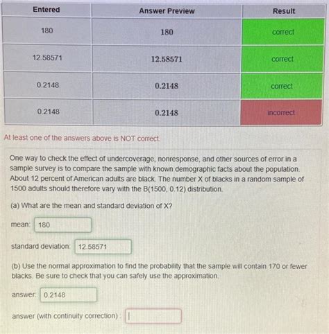 solved one way to check the effect of undercoverage