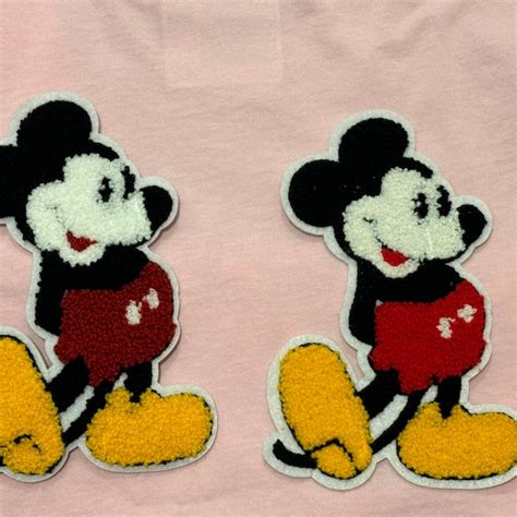 Mickey Mouse Patch Disney Sewing Patch Embroidery Diy Fabric Patches For Denim Jacket Patches