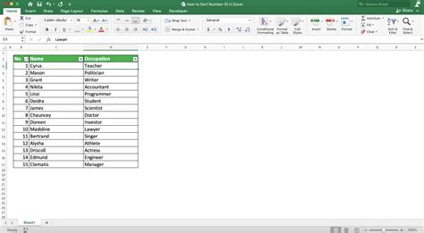 How To Sort Number Id In Excel Compute Expert