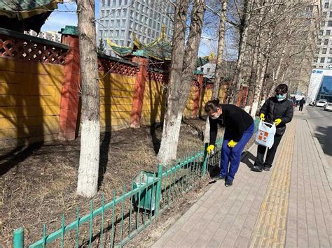 Нийслэлийн албан хаагчид бүх нийтийн их цэвэрлэгээнд нэгдлээ