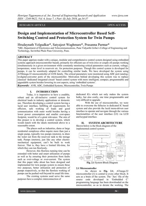 Design And Implementation Of Microcontroller Based Selfswitching
