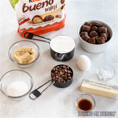 Kinder Bueno Cookie Bars Recipe Chocolate Hazelnut