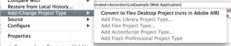 Air Application Descriptor Not Found With Flash Professional Project In Flash Builder 46