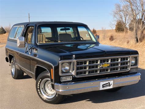 1978 Chevy K5 Blazer 2wd 58k Mile One Owner Survivor Amazing