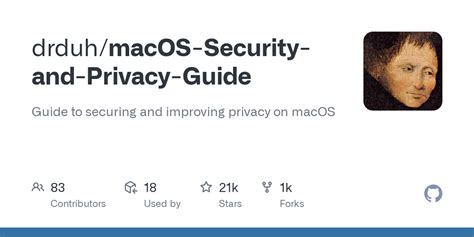 Github Drduhmacos Security And Privacy Guide Guide To Securing And