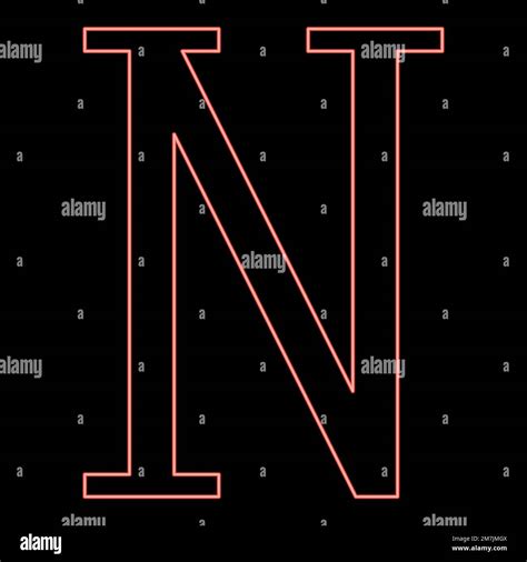 Greek Letter Nu Stock Vector Images Alamy