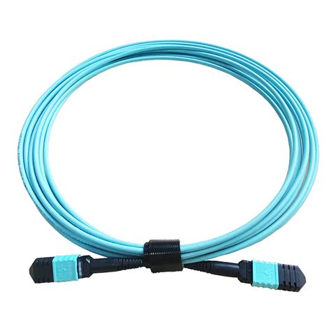 12fiber Singlemode Multimode Fiber Optic Patch Cord 4 5mm MPO Fiber Optic Patch Cord And