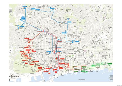 Подробная Карта Барселоны На Русском Colourtekst
