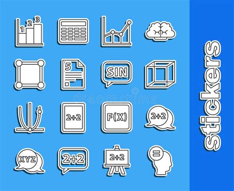 Set Line Test Or Exam Sheet Geometric Figure Cone Function Mathematical Symbol Sigma