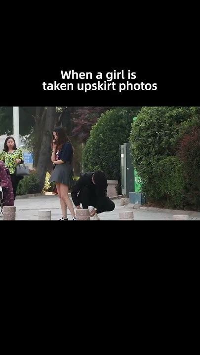 Young Man Takes Pictures Under Girls Skirt Social Experiment
